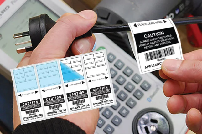 Test & Tag Labels - QLM Group